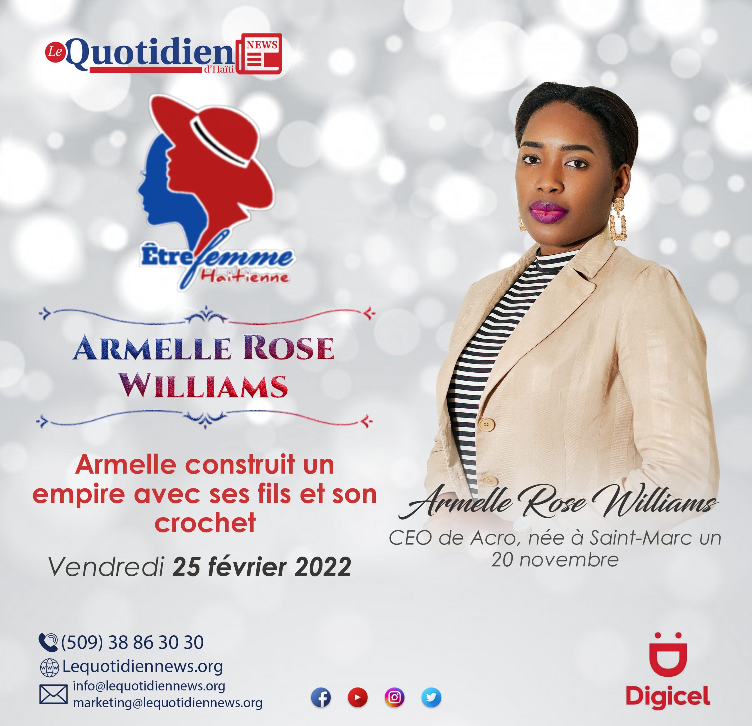 Armelle construit un empire avec son crochet – Le Quotidien News