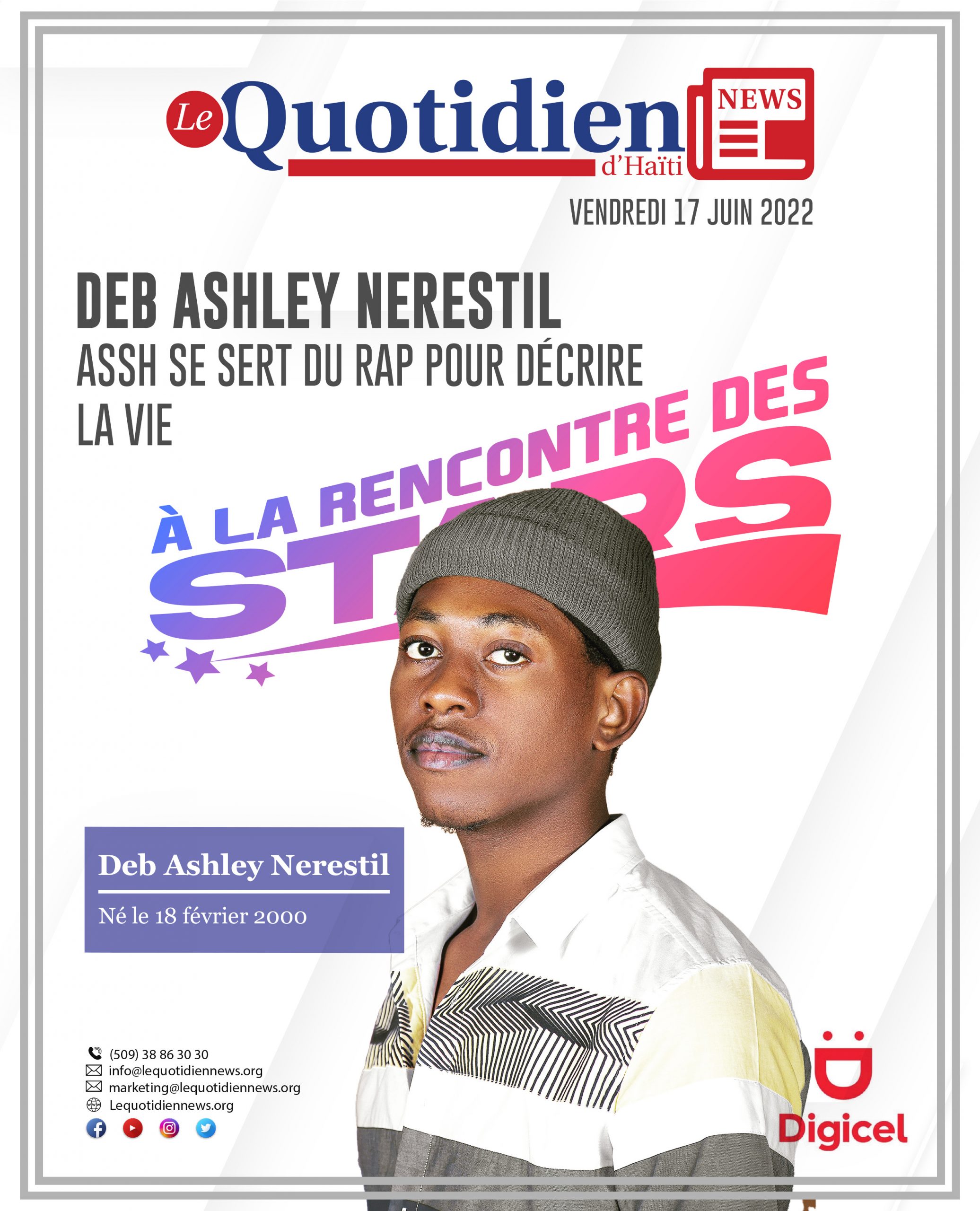 ASSH se sert du rap pour décrire la vie – Le Quotidien News